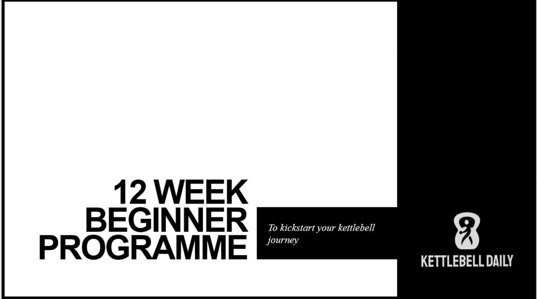 12-week Kettlebell Beginner Programme - Etsy