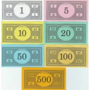 Monopoly Printable Money - Etsy