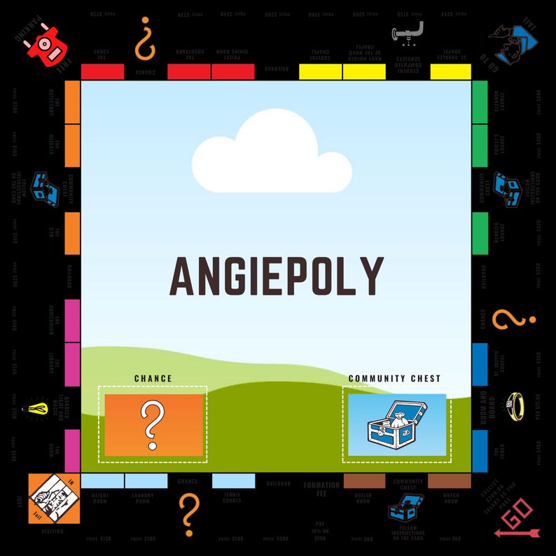 Editable Monopoly Template - Etsy