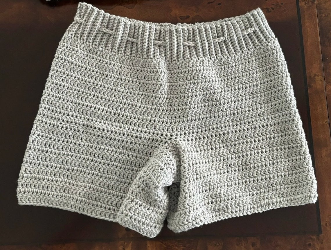 Crochet Shorts - Etsy