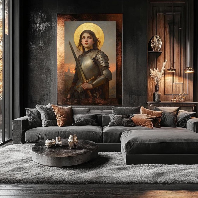 Maid of Orleans, Commanders, Defender of French People, Wall Art. Saint ...