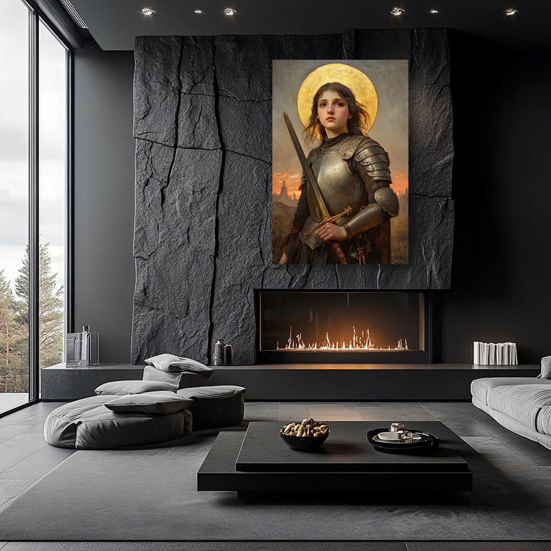 Maid of Orleans, Commanders, Defender of French People, Wall Art. Saint ...