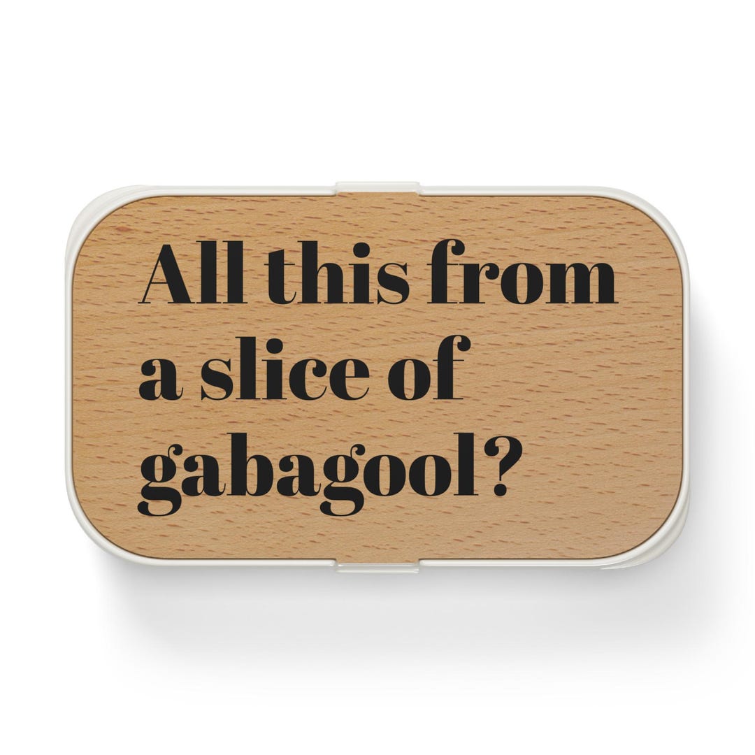 Gabagool Bento Lunch Box - Etsy