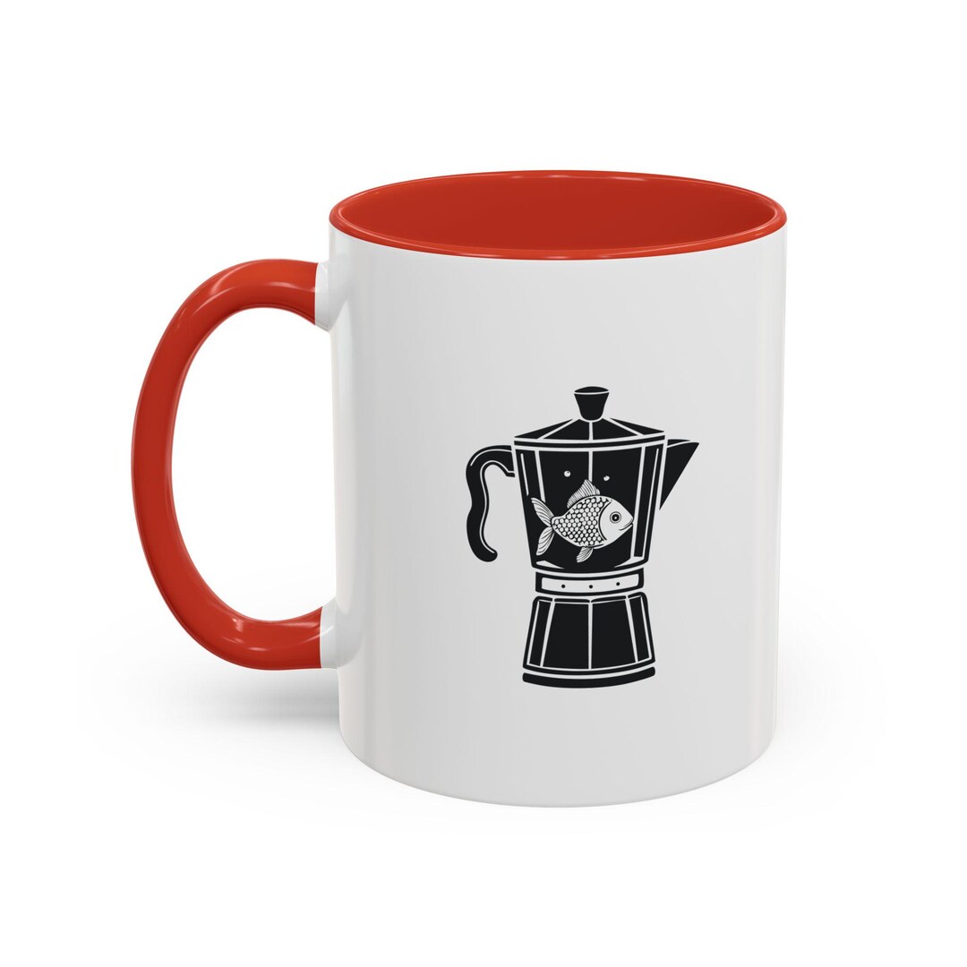 Fish in the Percolator - Coffee Mug Inspired by Twin Peaks TV Show - Etsy