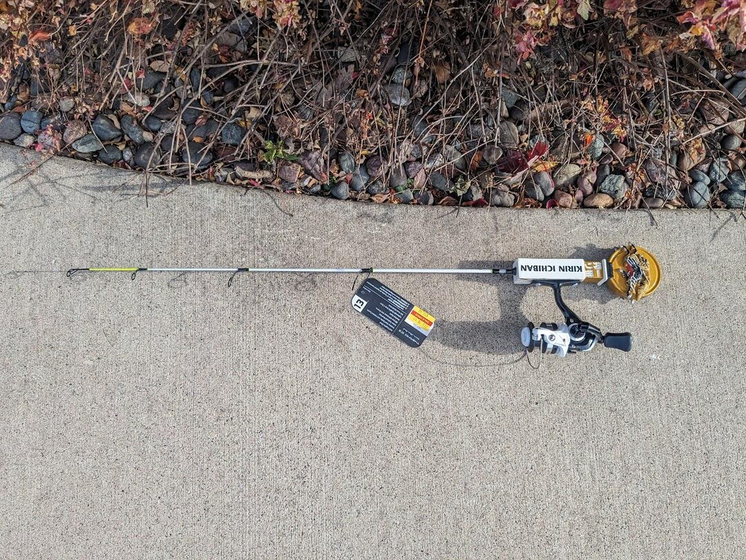 Kirin Ichiban Beer Tap Handle Ice Fishing Pole - 13 Fishing Thermo ...