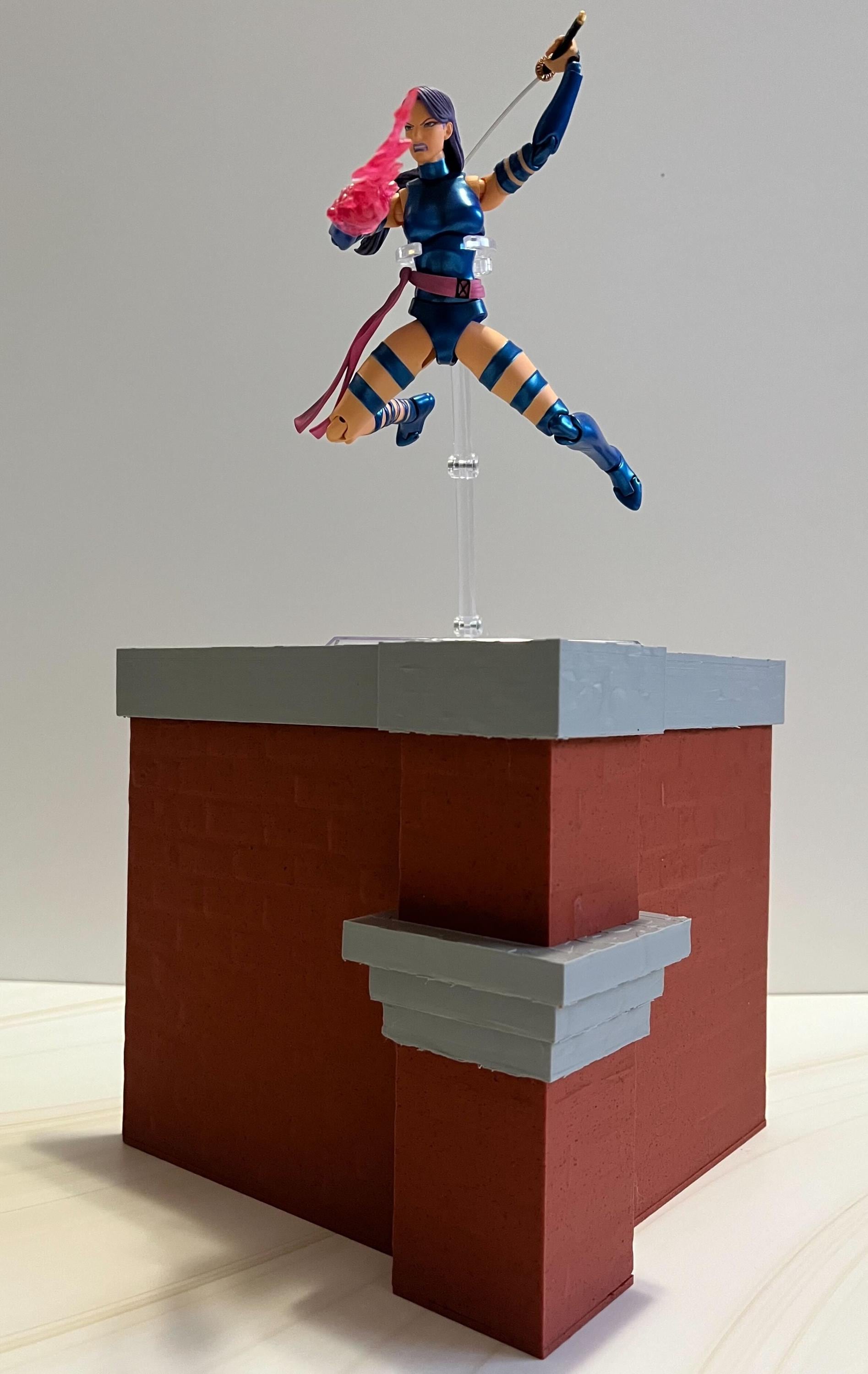 Diorama Brick Building 1:12 Display Shelf - Etsy