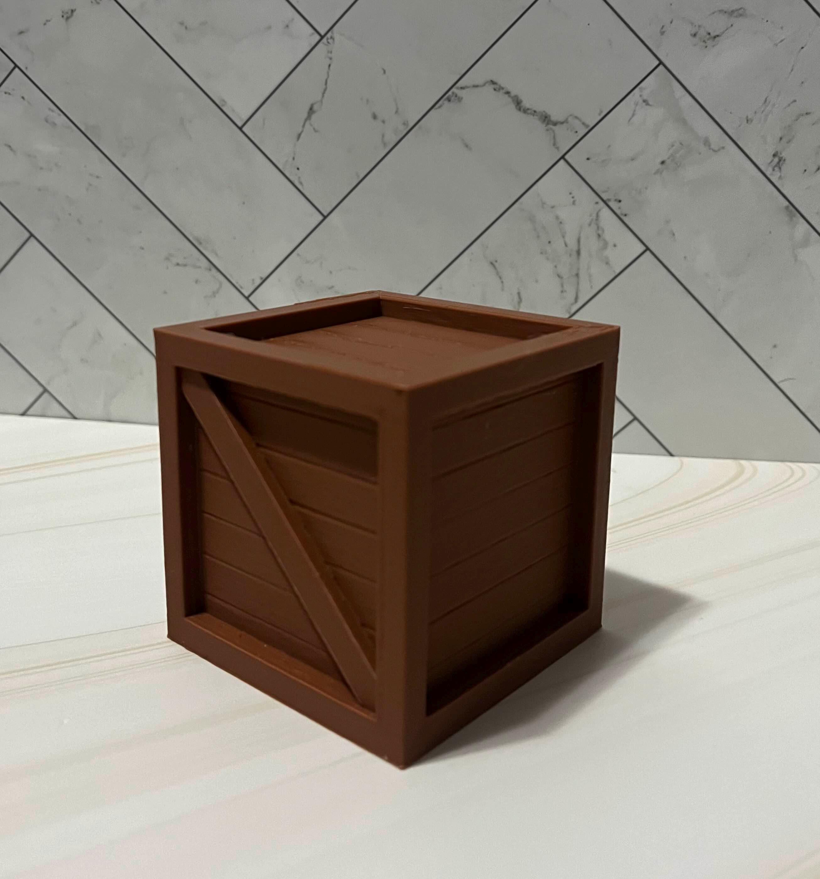 6 Pack Diorama Crates 1:12 - Etsy