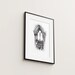 Castle Window Ruins Architecture Art Print | Pen Ink Illustration ...