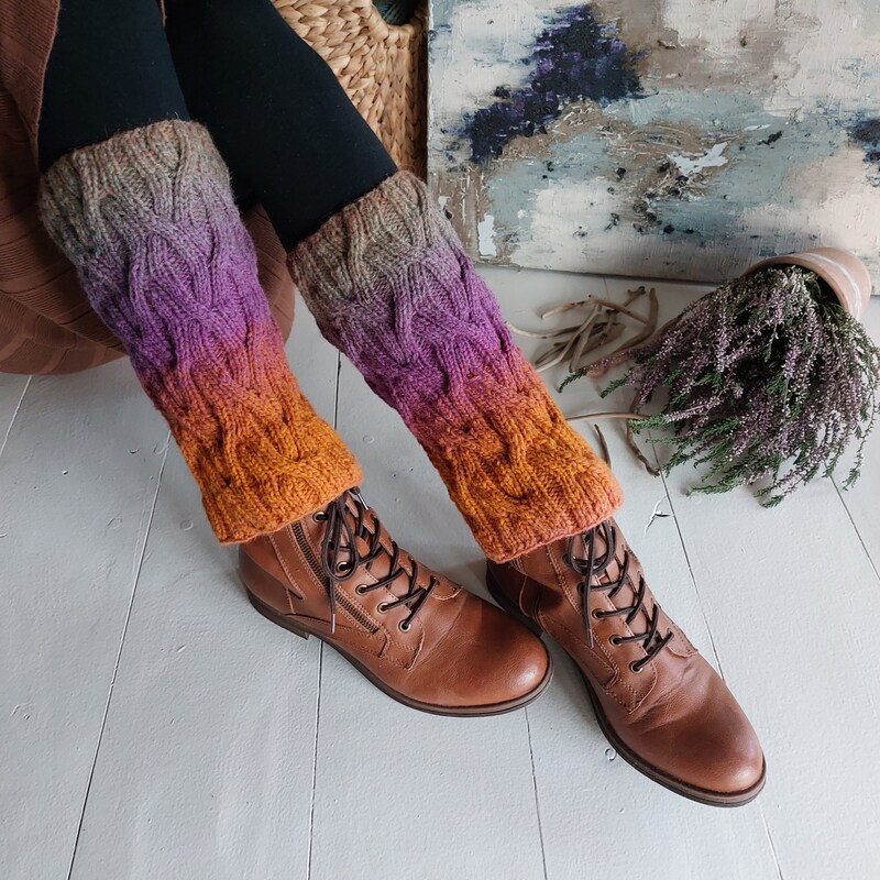Rainbow Leg Warmers - Etsy