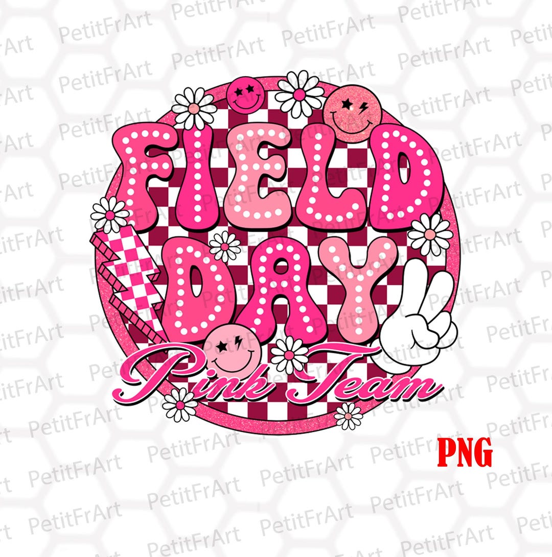 Field Day Pink Team Png, Field Day Fun Day Png, Field Day Png, Schools ...