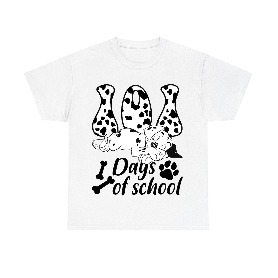 101 Days of School Dalmatian Dog Png, 101 Days of School Png, I ...