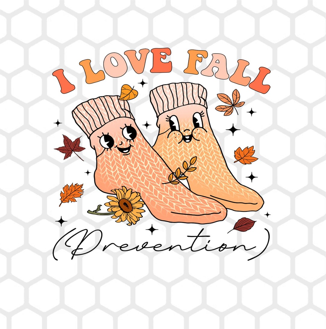 I Love Fall Prevention Nurse Fall Png, Nurse Png, Thanksgiving Nurse ...