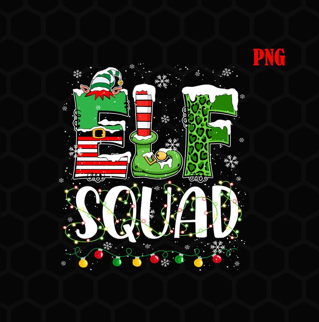 Elf Png, Elf Squad PNG, Christmas Png, Squad Png, Elf Hat Png ...