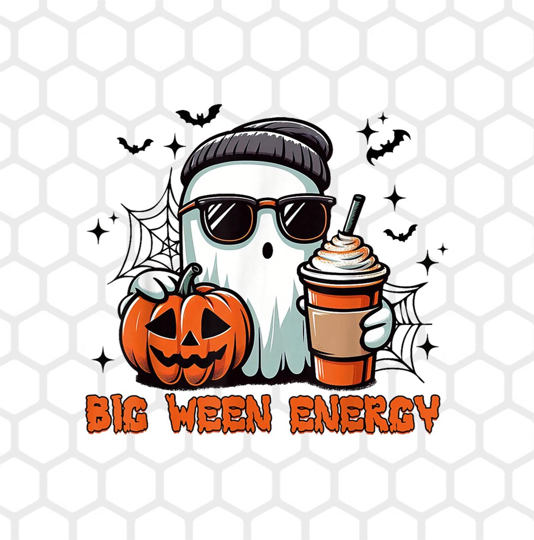 Big Ween Energy Halloween Printable Poster, Funny Halloween Wall Art ...