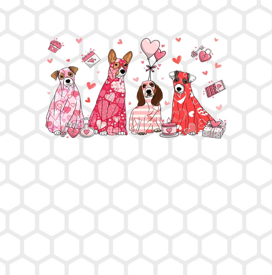 Valentines Day Dogs Png, Cute Valentines Day Png, Love Png, Dog Lover ...