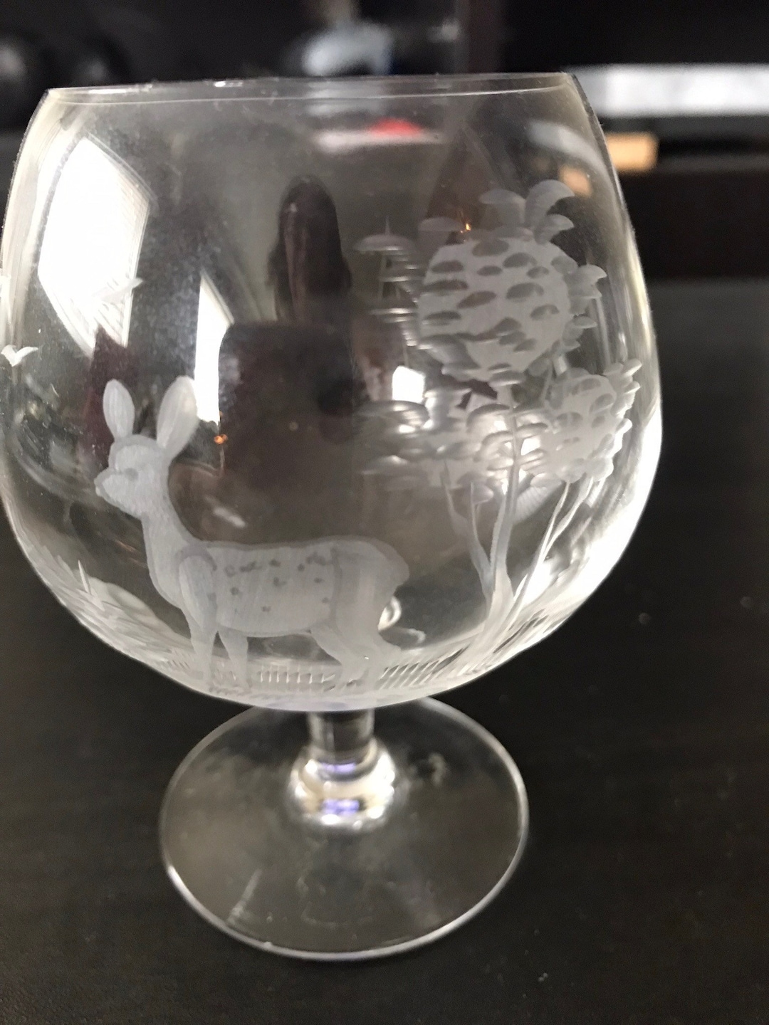 Brandy Snifters Hand Etched Crystal by Reijmyre Glasbruk of Sweden - Etsy