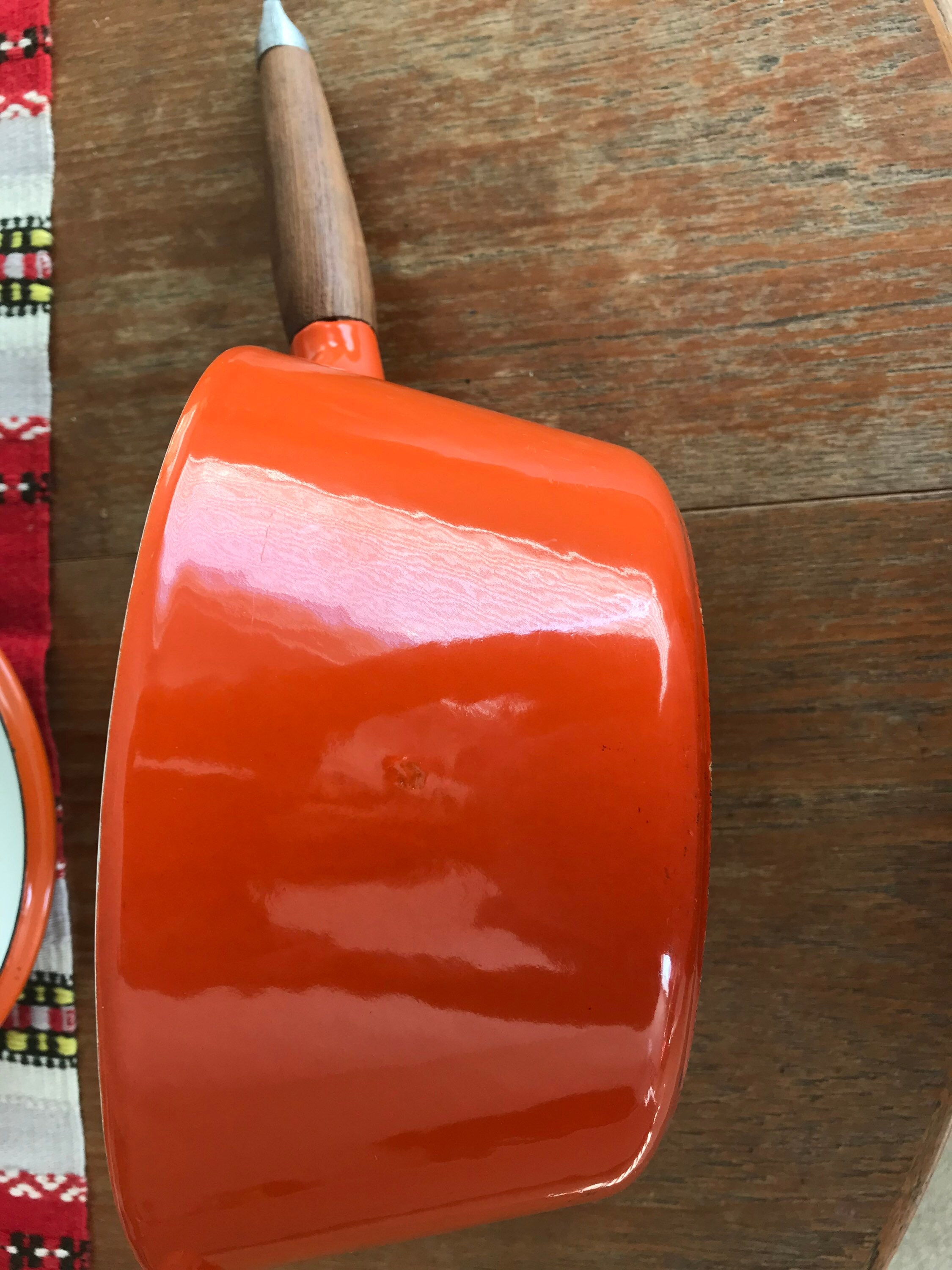 Copco Ombré Orange Pot With Lid - Etsy