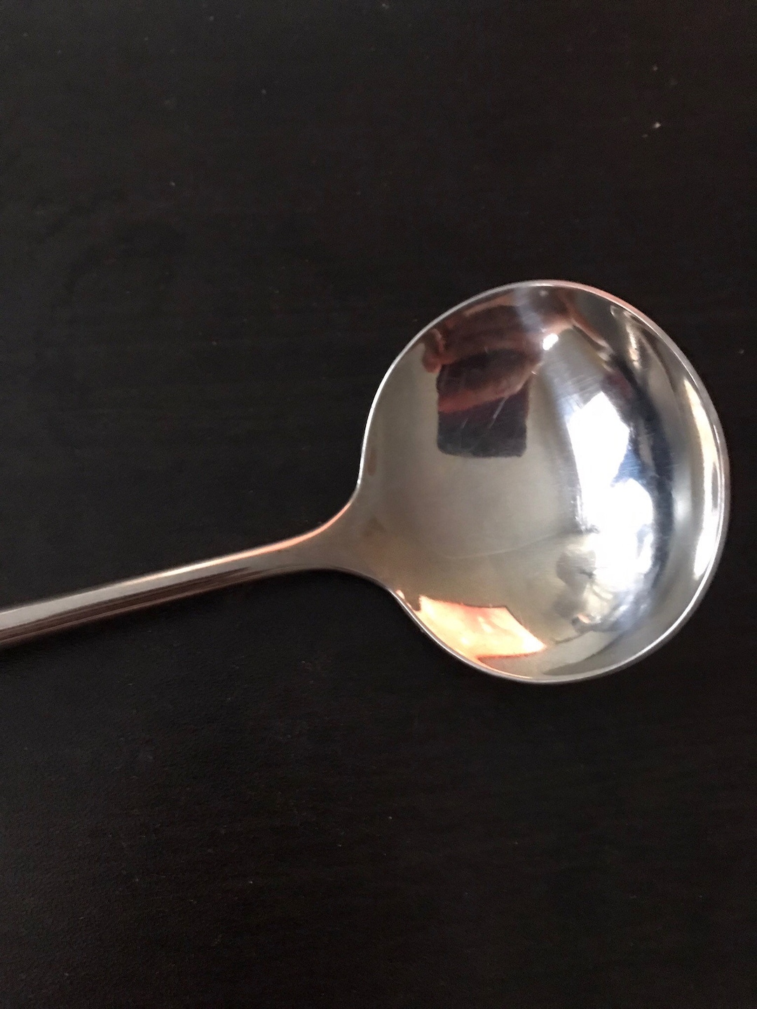 Serving Spoon Norwegian Pewter Handle - Etsy