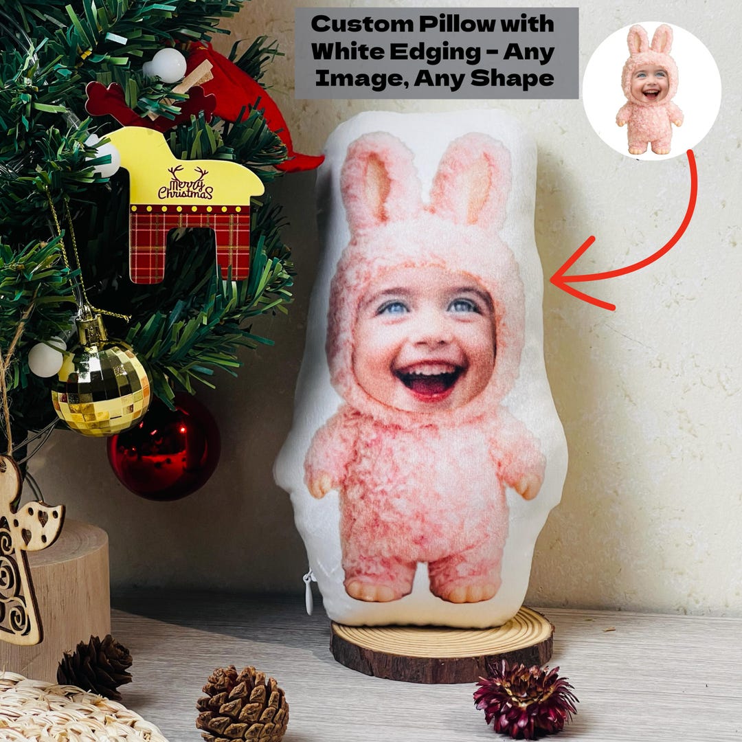 Personalized 3D Shape Pillow, Custom Photo Pillow, Unique Gift for Pet ...