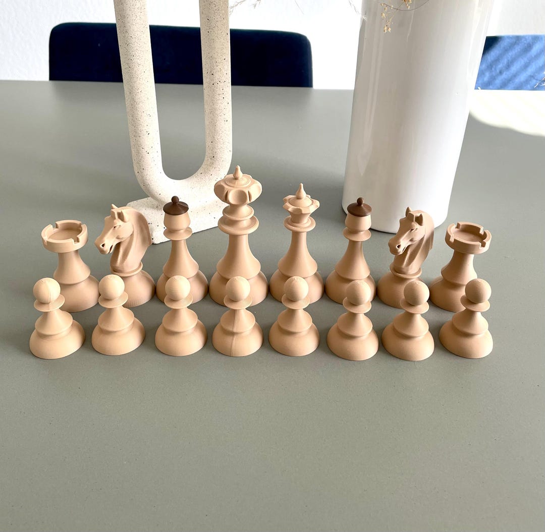 Vienna Coffeehouse Chess Set | Vienna Chess Pieces - Etsy