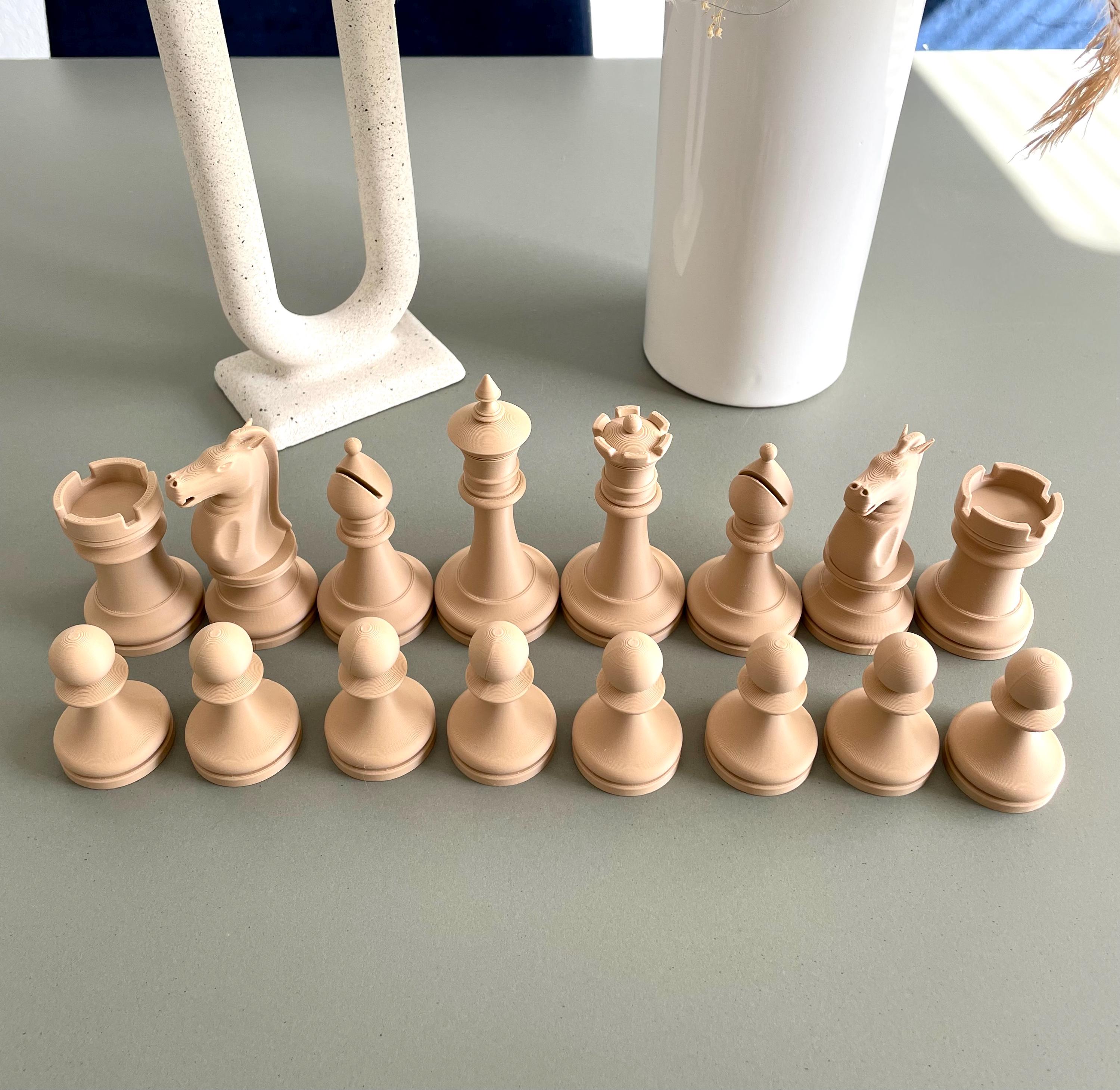 Cambridge Springs Chess Set | Cambridge Springs Chess Pieces | Classic ...