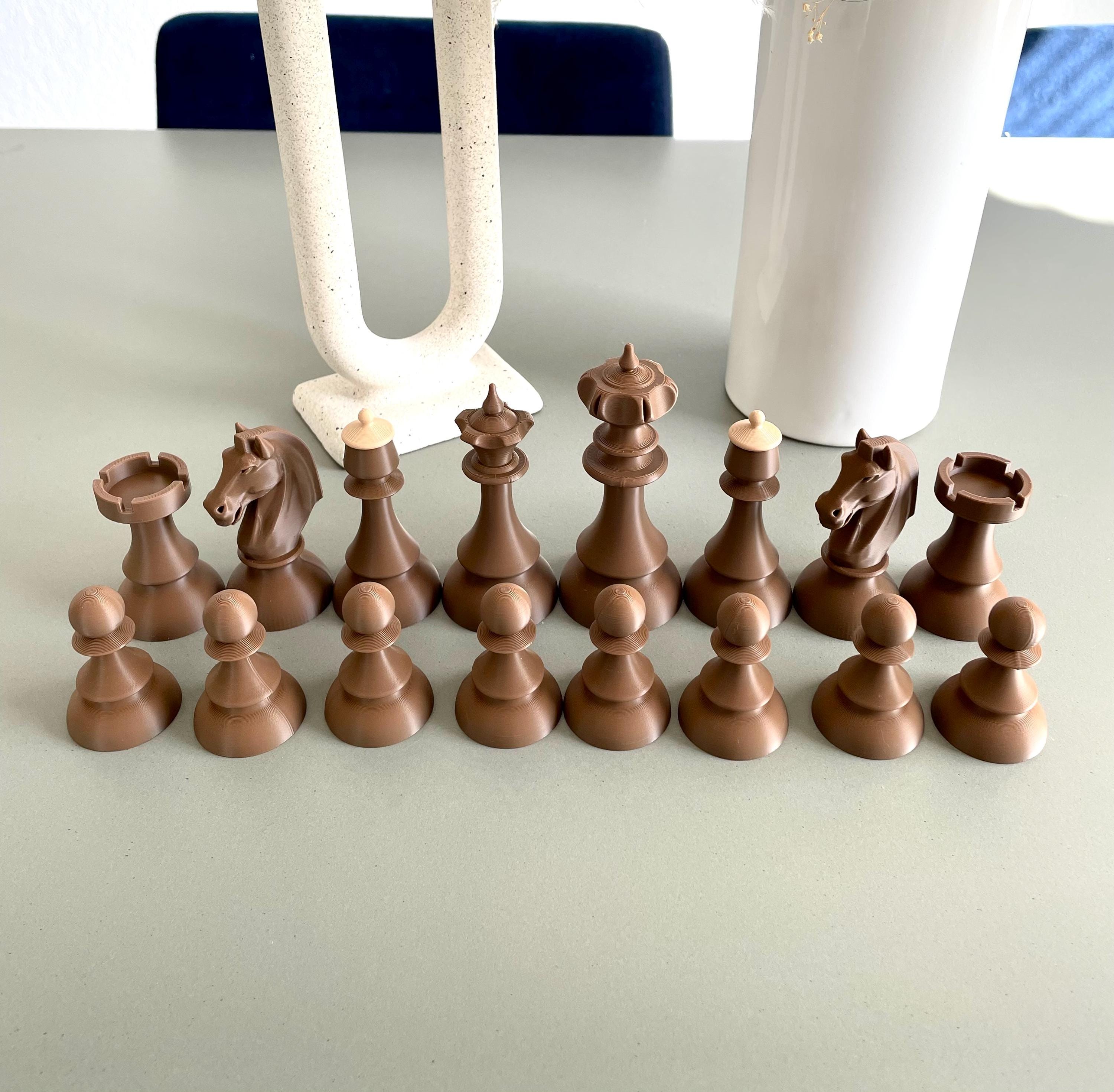 Vienna Coffeehouse Chess Set | Vienna Chess Pieces - Etsy