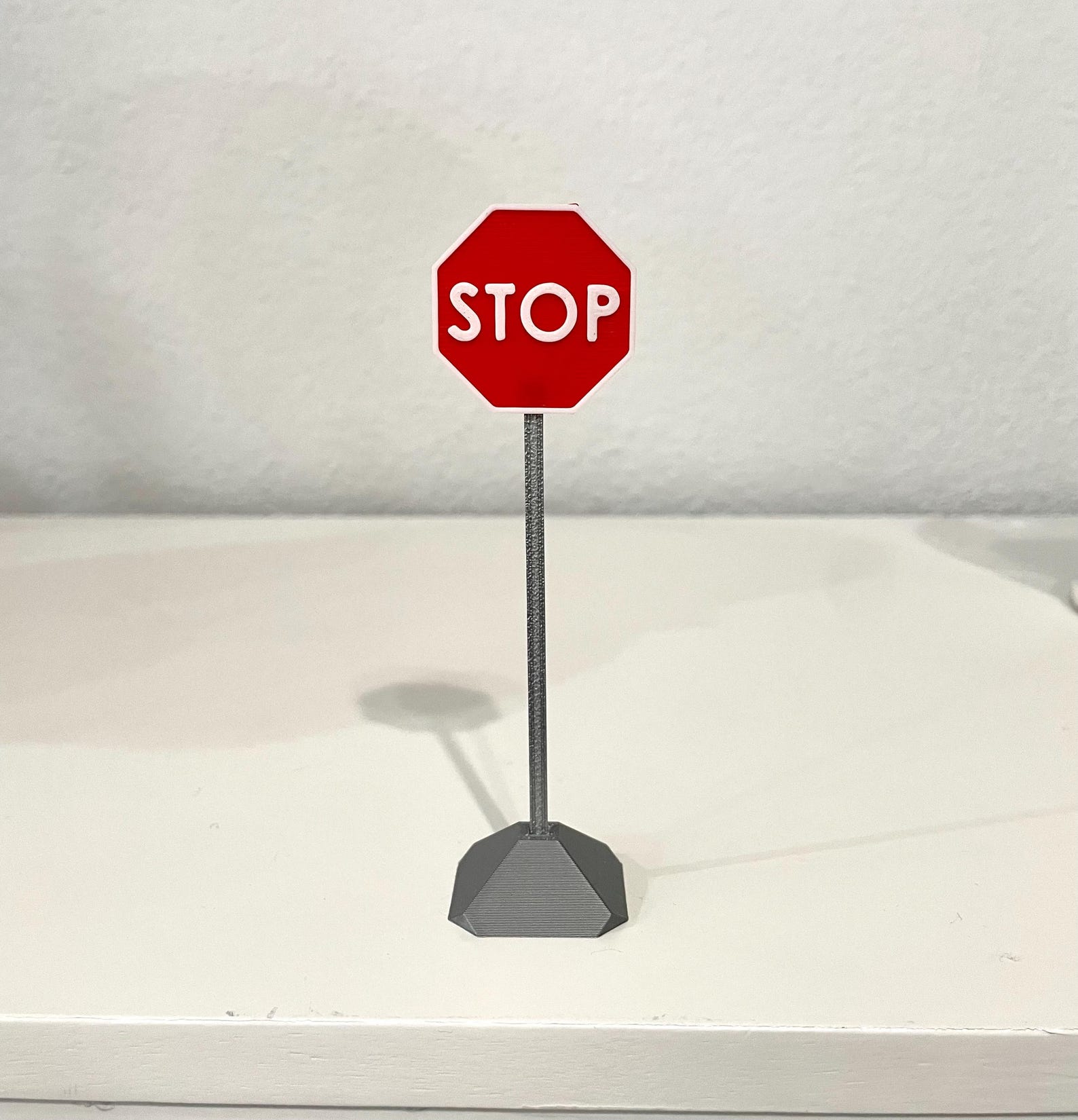 Miniature Dollhouse Traffic Signs, Mini Model Road Signs | Miniature ...