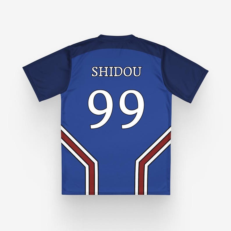 Paris X Gen (PXG) Soccer Jersey, Blue Lock Rin Itoshi Football T-shirt ...