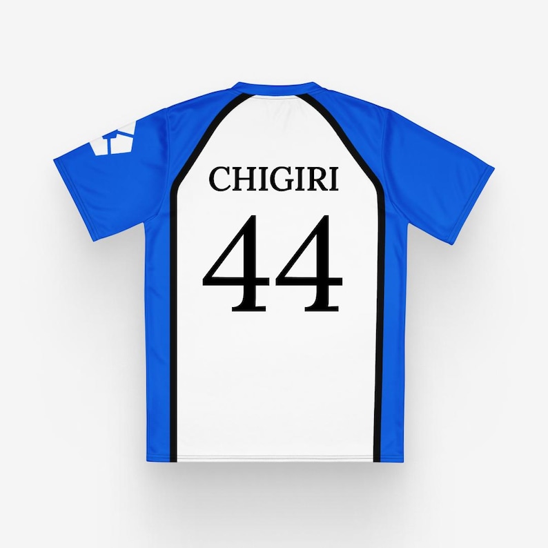 Manshine City Soccer Jersey V2, Blue Lock Cosplay Football T-shirt ...