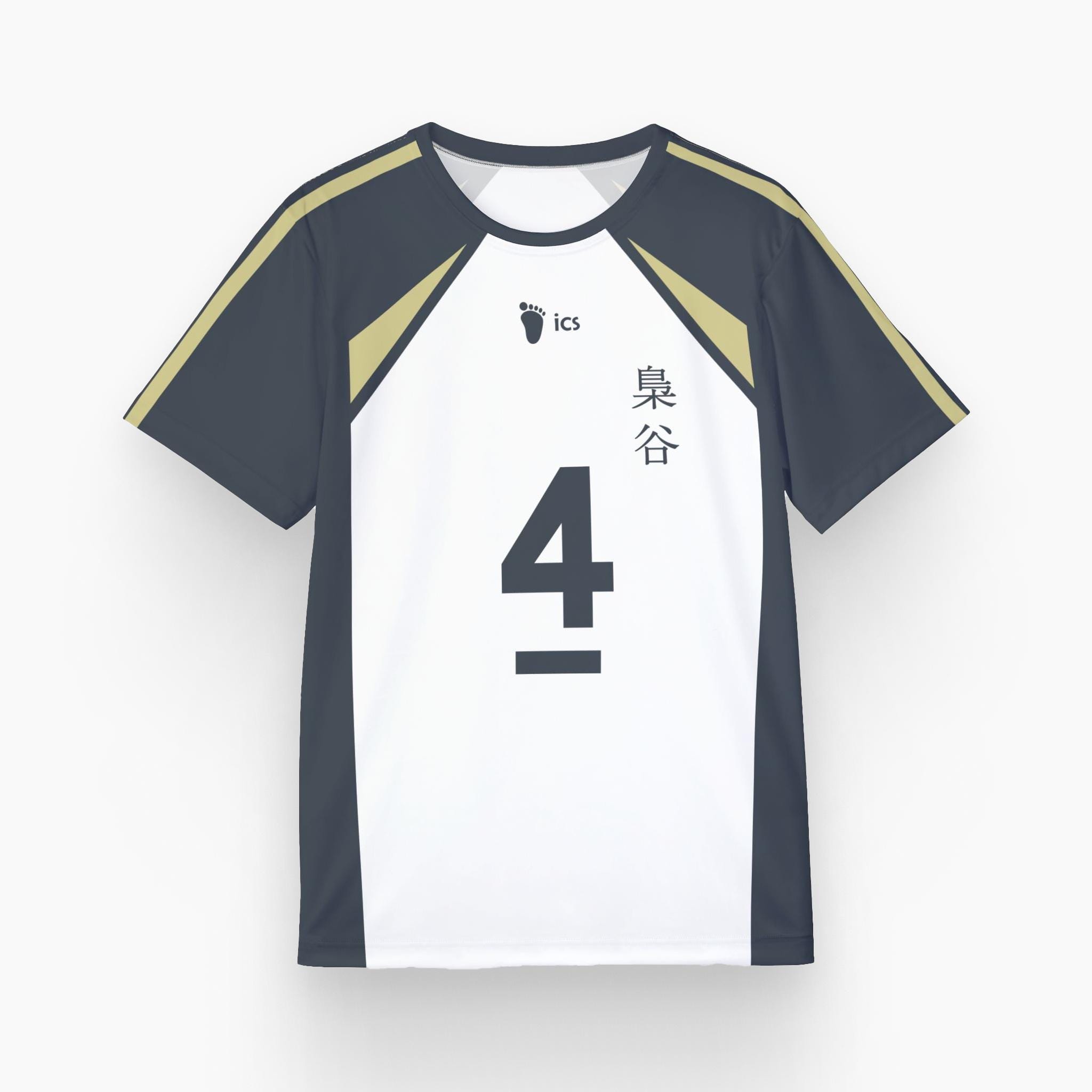 Haikyuu Fukurodani Sports Jersey, Anime Volleyball T-shirt, Kotaro ...
