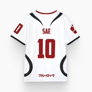 Blue Lock Japan U20 Football Jersey, Blue Lock Sae Itoshi Cosplay Shirt ...