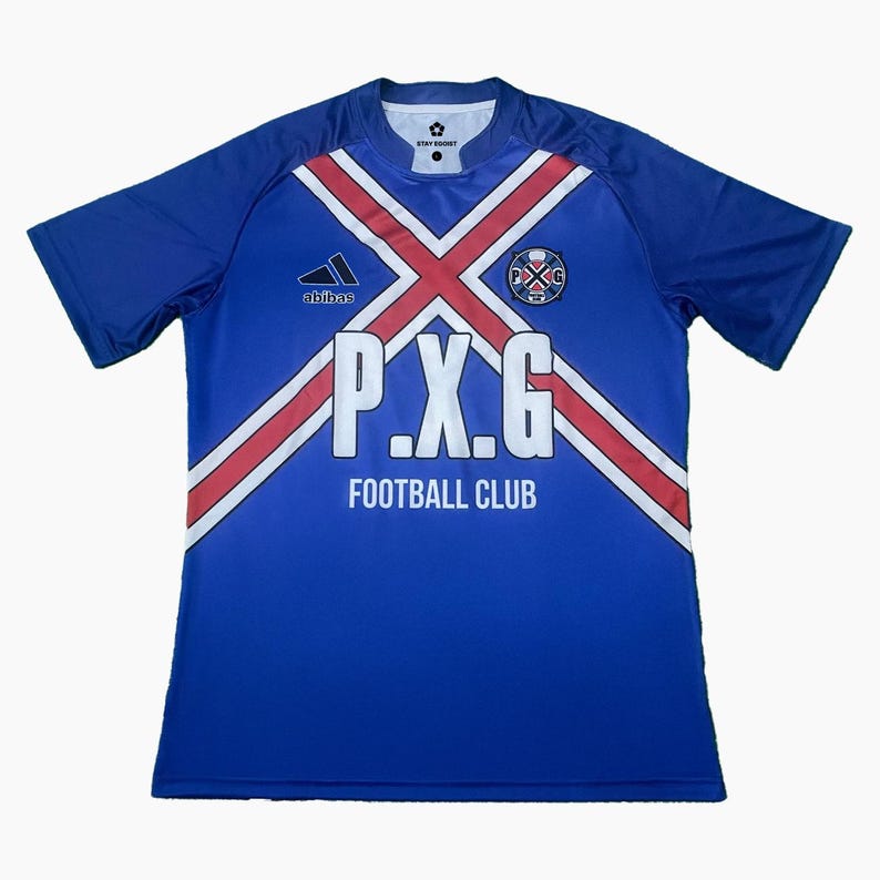 Paris X Gen (PXG) Soccer Jersey, Blue Lock Rin Itoshi Football T-shirt ...