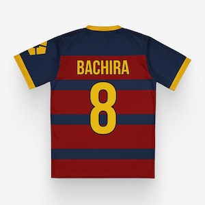 Pro Version - FC Barcha Soccer Jersey - Blue Lock Meguru Bachira & Eita ...