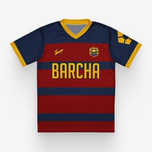 Pro Version - FC Barcha Soccer Jersey - Blue Lock Meguru Bachira & Eita ...