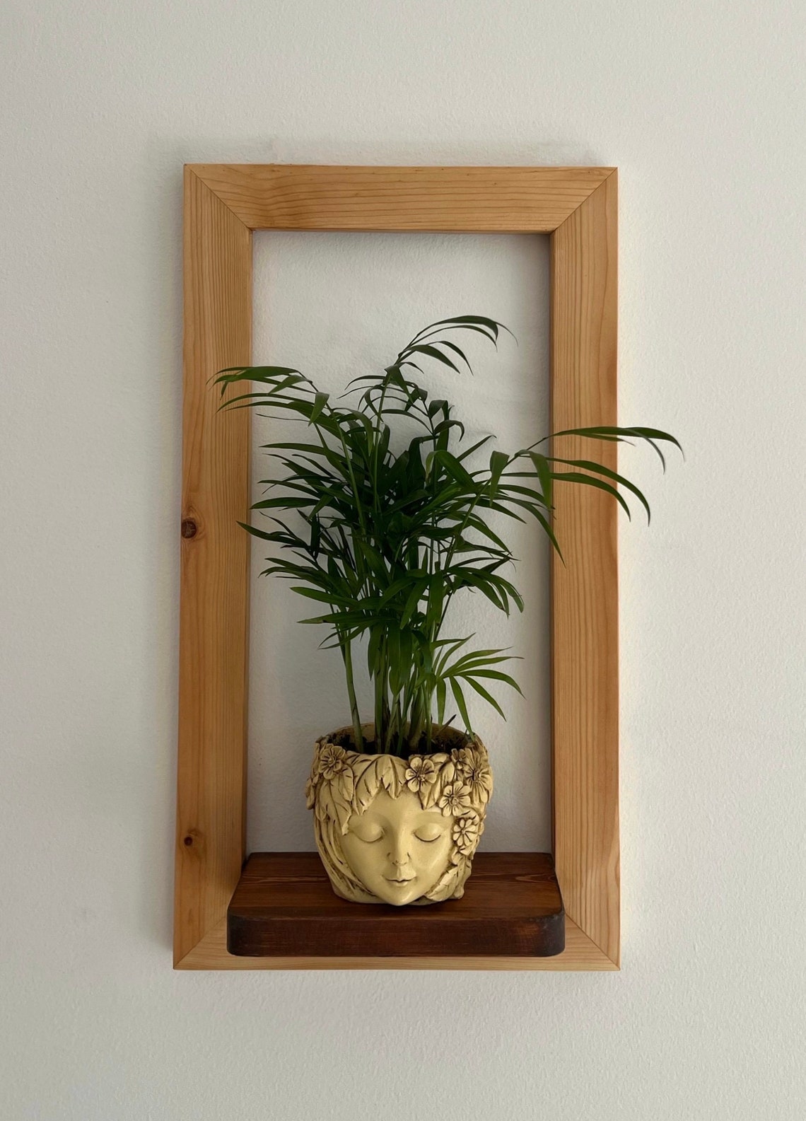 Rectangle Wooden Floating Wall Shelf Wall Decor - Etsy