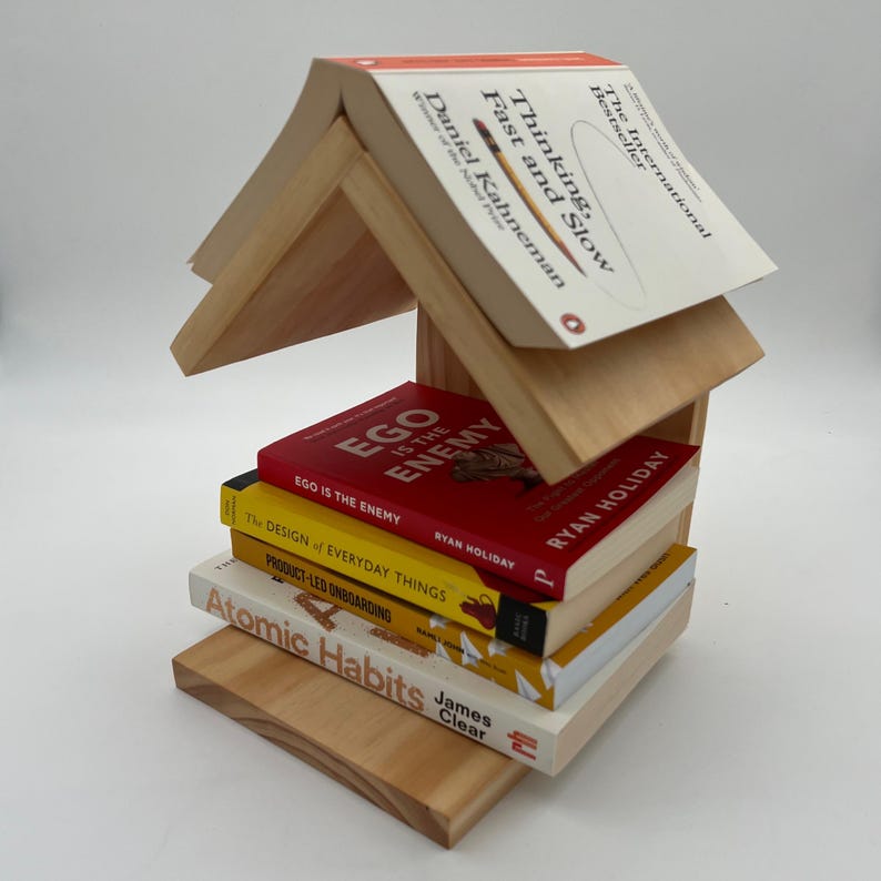 Wooden Book Stand and Book Page Holder for Bedside or Table Top With ...