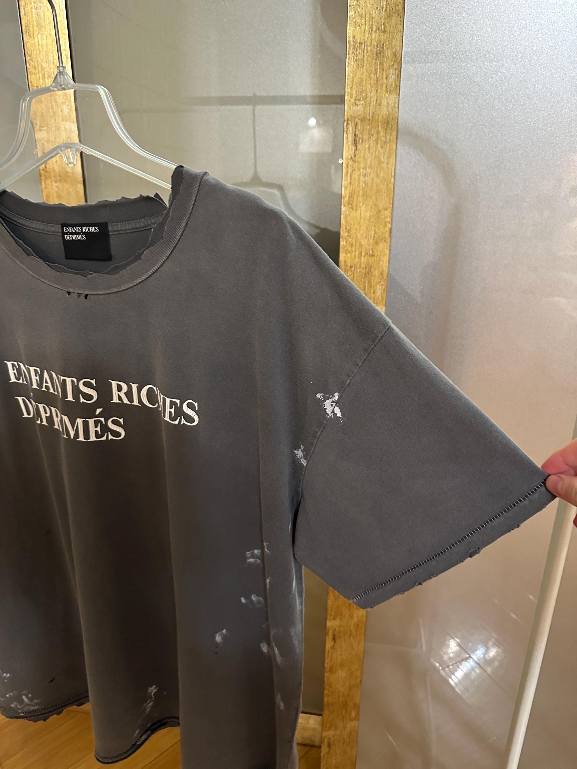 ERD Enfants Riches Deprimes Thrashed Short Sleeve T-shirts - Etsy