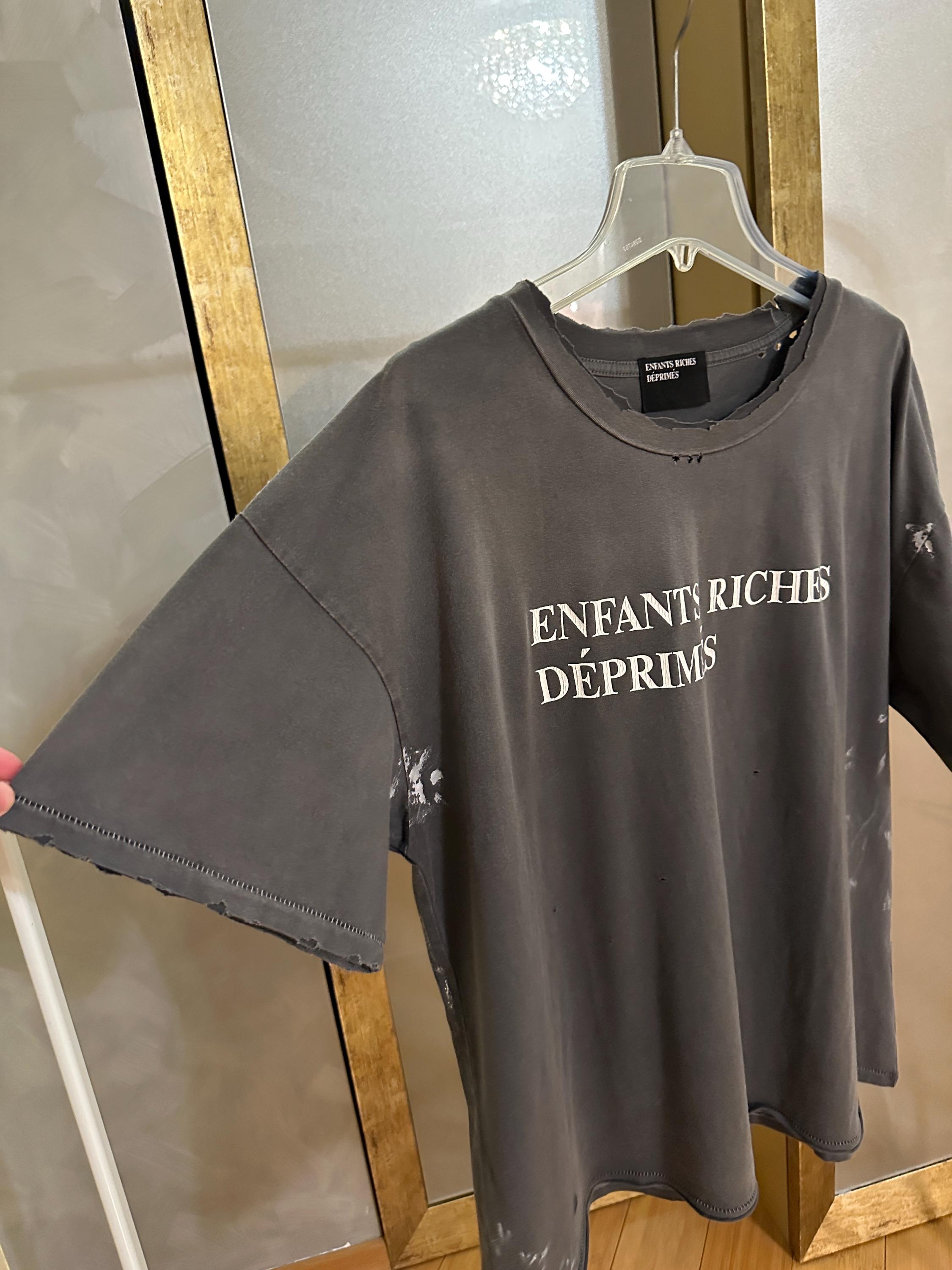 ERD Enfants Riches Deprimes Thrashed Short Sleeve T-shirts - Etsy