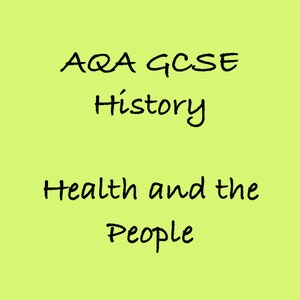 AQA GCSE History Health and the People Complete Notes - Etsy