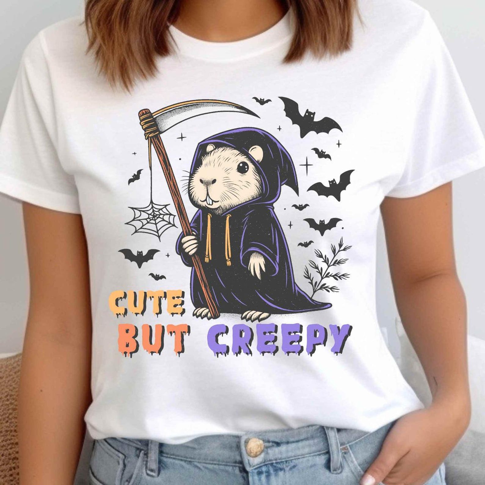 Halloween Capybara PNG, Spooky Capybara Halloween Fun, Capybara Ghost ...