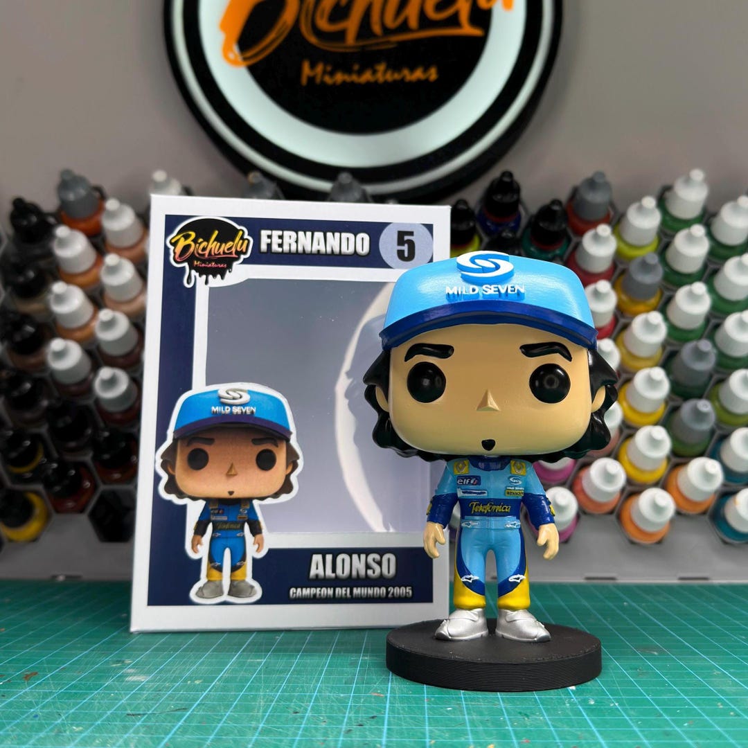 Fernando Alonso 2005 | Collectible Figure Inspired by His Golden Age in ...
