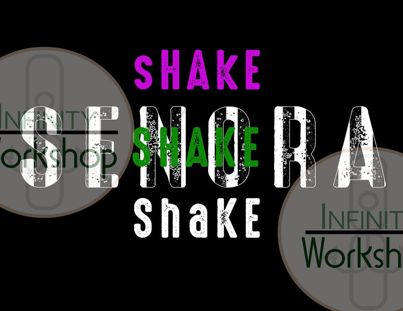 Shake Shake Shake Senora Beetlejuice Digital PNG - Etsy