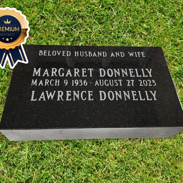 Flat Grave Markers Granite - Etsy