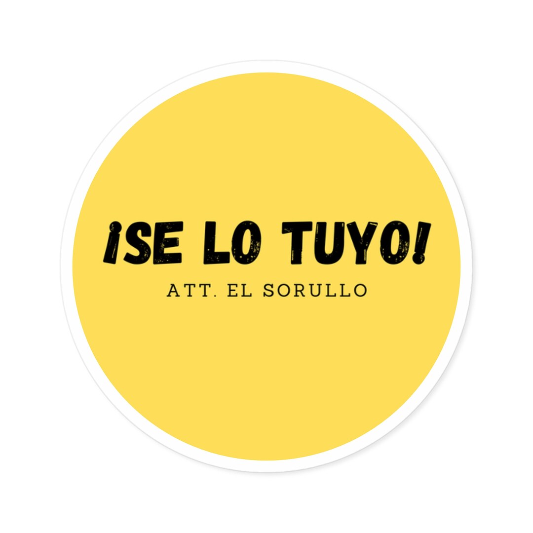 El Sorullo Sticker - (frases Boricuas) - Etsy