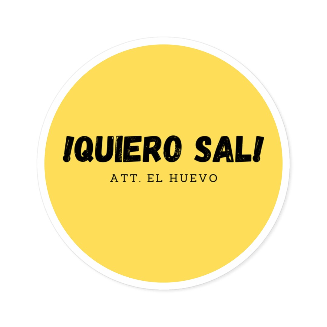 El Huevo Sticker - (frases Boricuas) - Etsy
