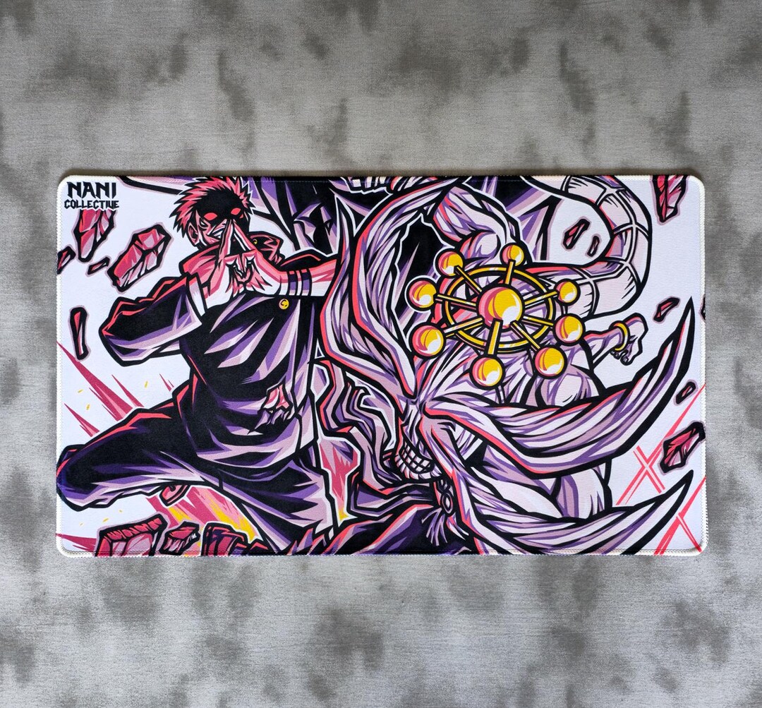 SUKUNA Vs MAHORAGA Anime Mouse Pad | ANIME Desk Mat | Anime Fan Lover ...