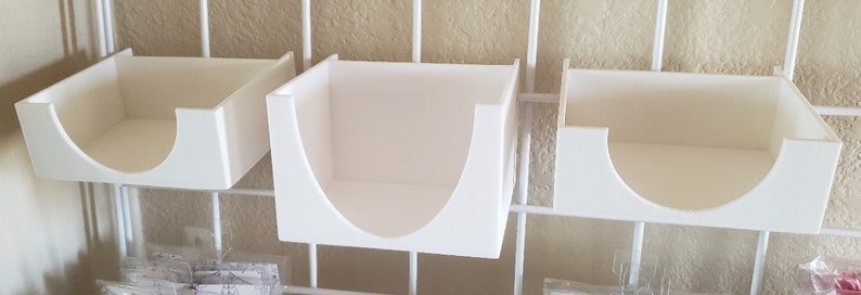 Gridwall Storage Boxes Bins Files for 3D Printing, Fits 3" on Center ...