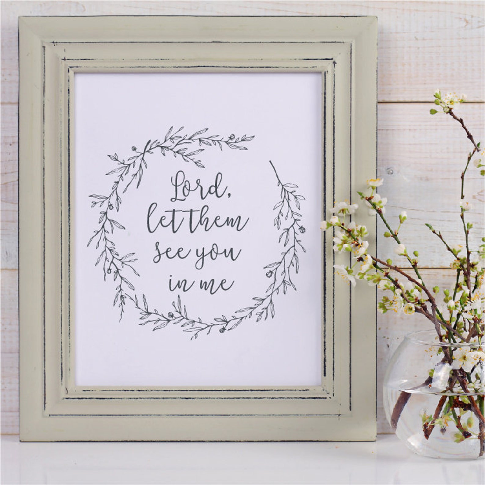 Christian Quote Lord Let Them See You in Me SVG for Signs - Etsy