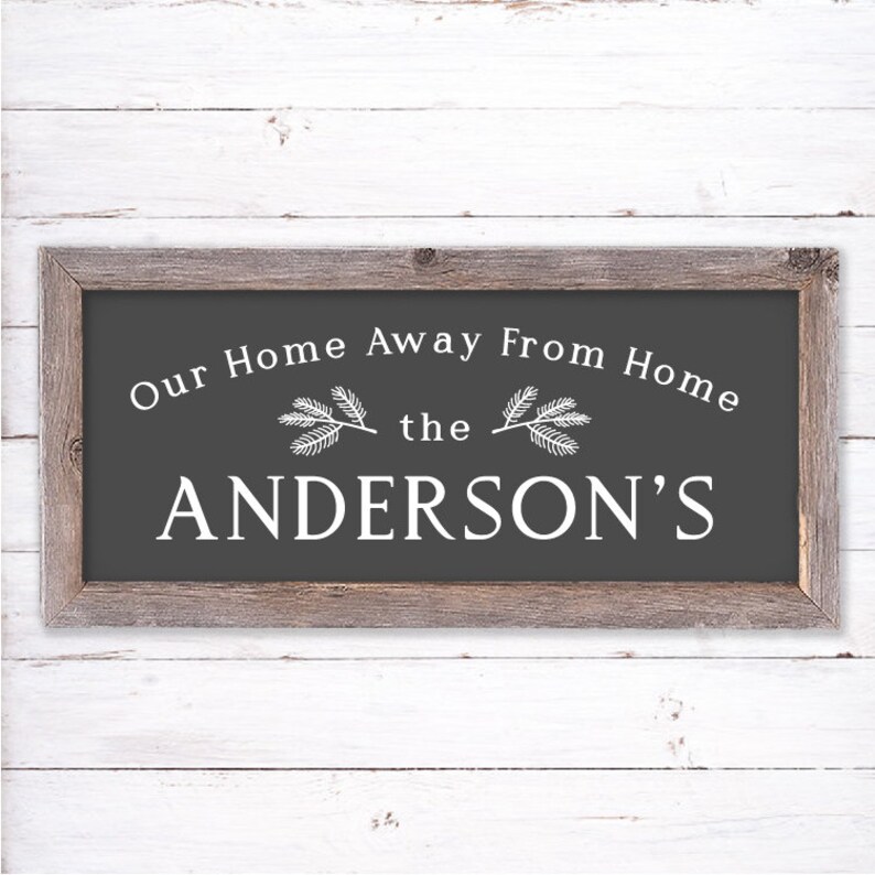 Home Away From Home Sign Camp Svg Vacation Home Sign Last - Etsy