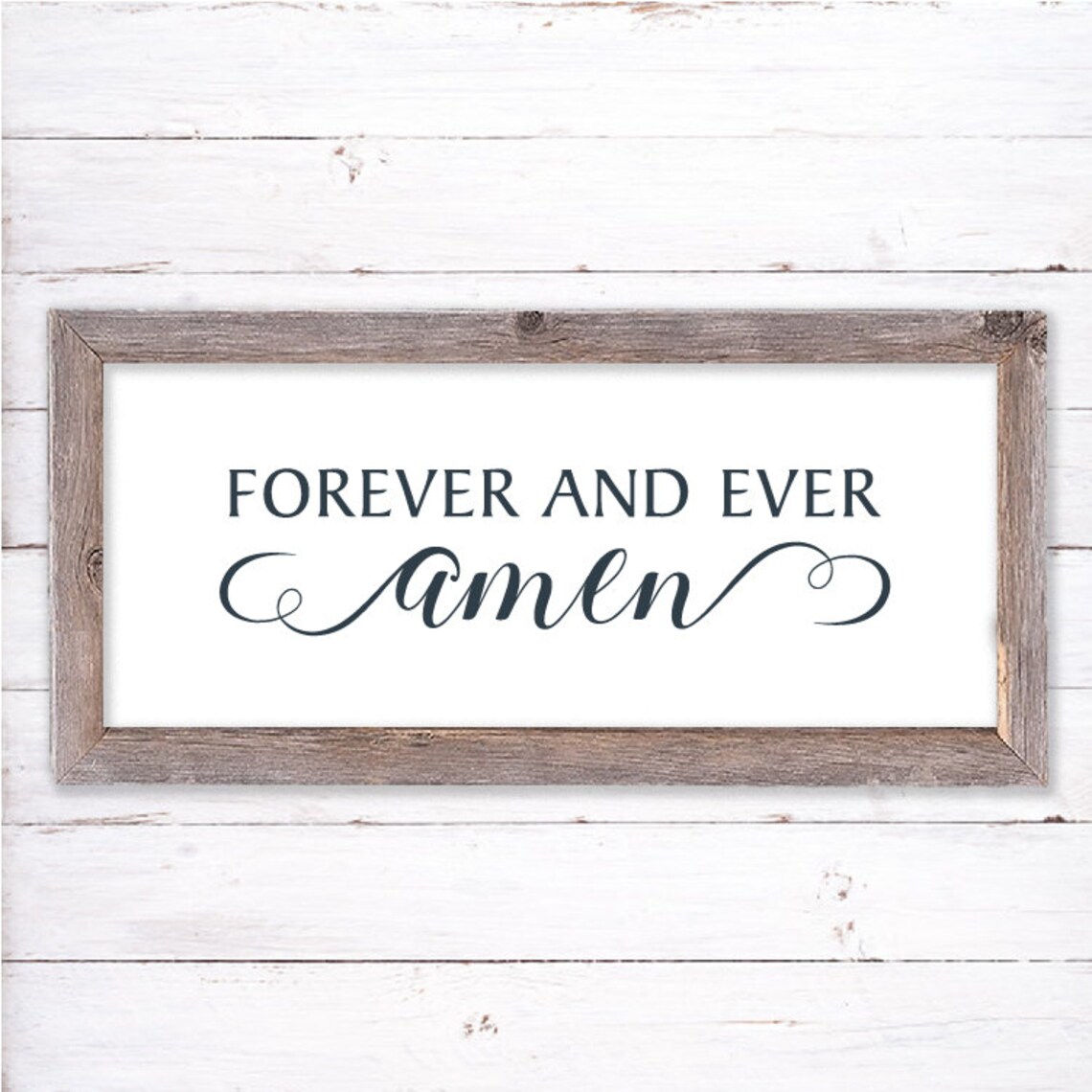 Forever and Ever Amen SVG Christian Sign Religious Svg - Etsy